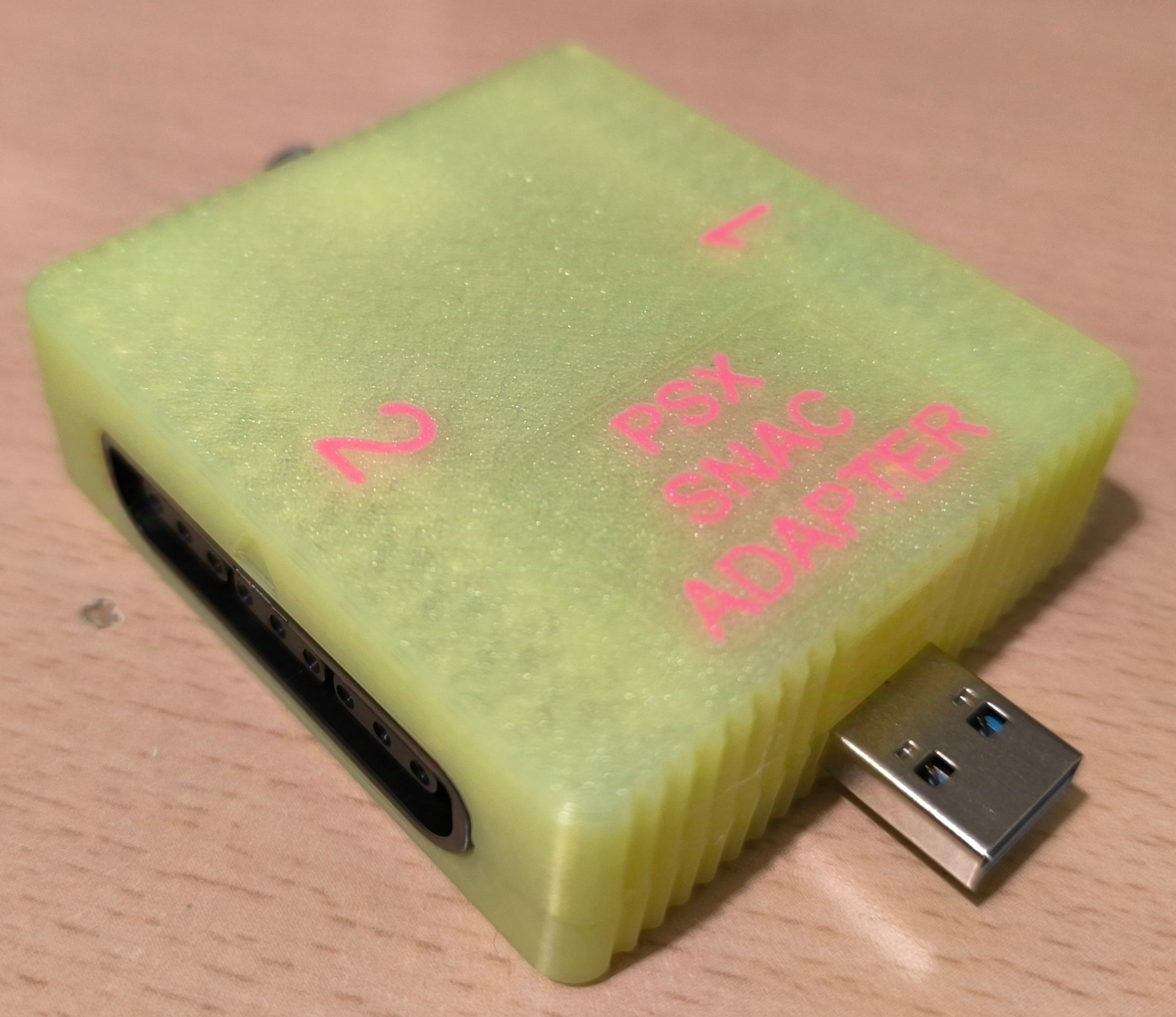 PSX SNAC Adapter + USB 3 Type A male-female cable – Analogizer-FPGA